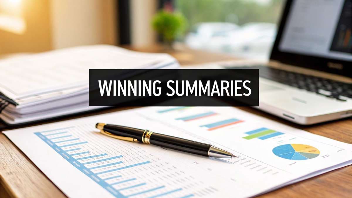 How To Write Good Summaries That Get Results (Step-By-Step) | Recapio Blog | Recapio