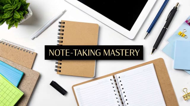 10 Different types of note taking methods You Should Know | Recapio ...