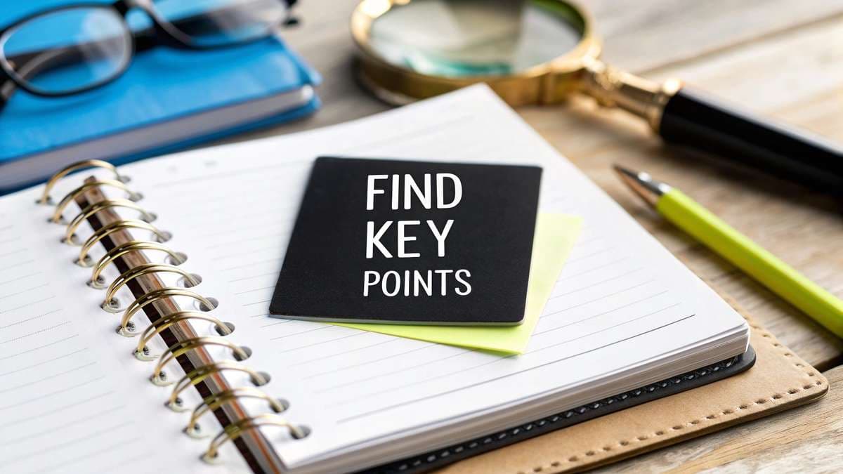 What Are Key Points and How Do You Find Them | Recapio Blog | Recapio