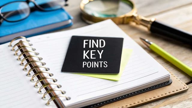 What Are Key Points and How Do You Find Them — Recapio Blog | Recapio
