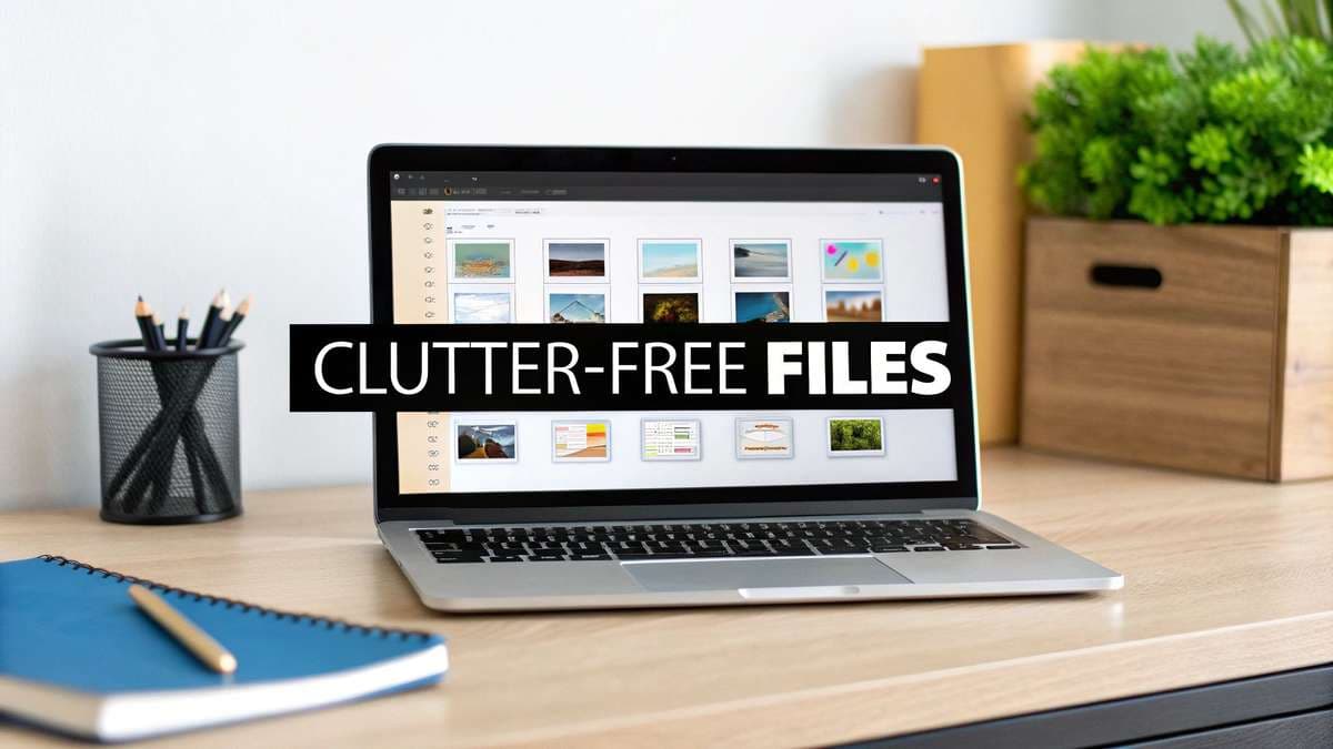 How to Organize Digital Files: Tips for a Clutter-Free Life | Recapio ...