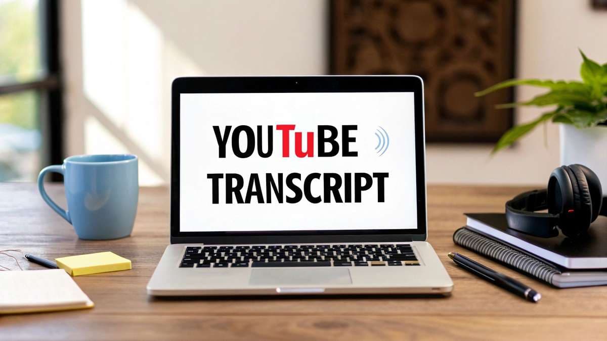 How to Get the Transcript of a YouTube Video Fast — Recapio Blog | Recapio